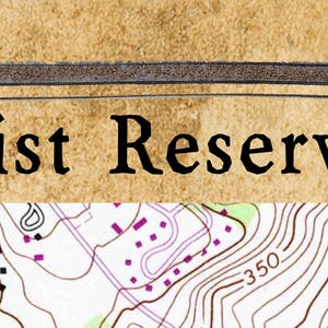 1999 Map of Geist Reservoir Delaware County Pennsylvania - Etsy