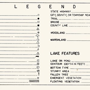 1960 Map of Lake Milton Mahoning County Ohio - Etsy