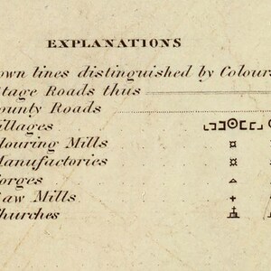 1829 Map of Essex County New York - Etsy