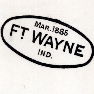 1885 Town Map of Fort Wayne Allen County Indiana - Etsy
