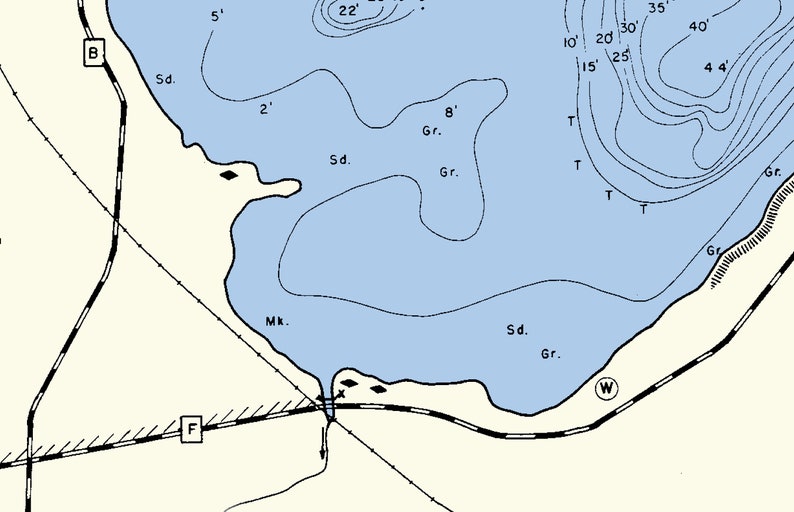 1963 Map of Silver Lake Kenosha County Wisconsin - Etsy