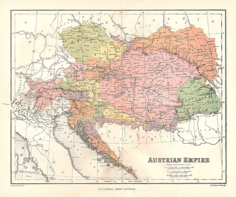 Austrian Empire Map