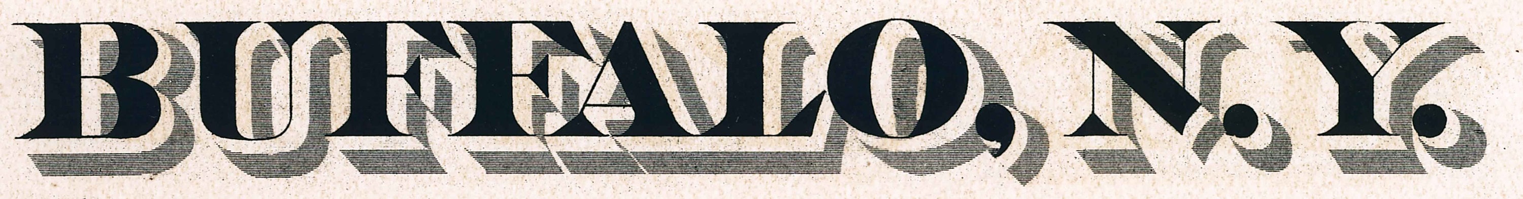 1880 Panoramic Map of Buffalo New York - Etsy