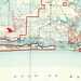 1938 Topo Map of Mary Esther Florida Quadrangle Fort Walton Beach - Etsy