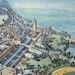1927 Panoramic Map of Rye Beach Westchester County Park New York ...
