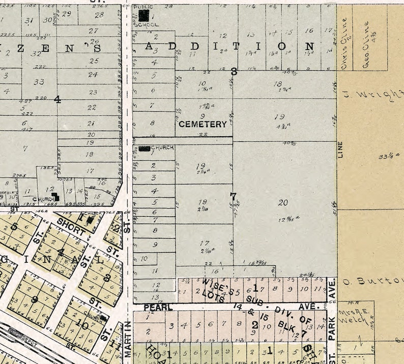1907 Town Map of Sharon Walworth County Wisconsin - Etsy