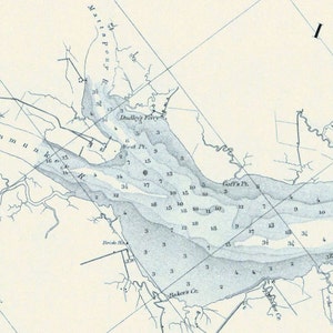 1858 Map of the York River Virginia - Etsy
