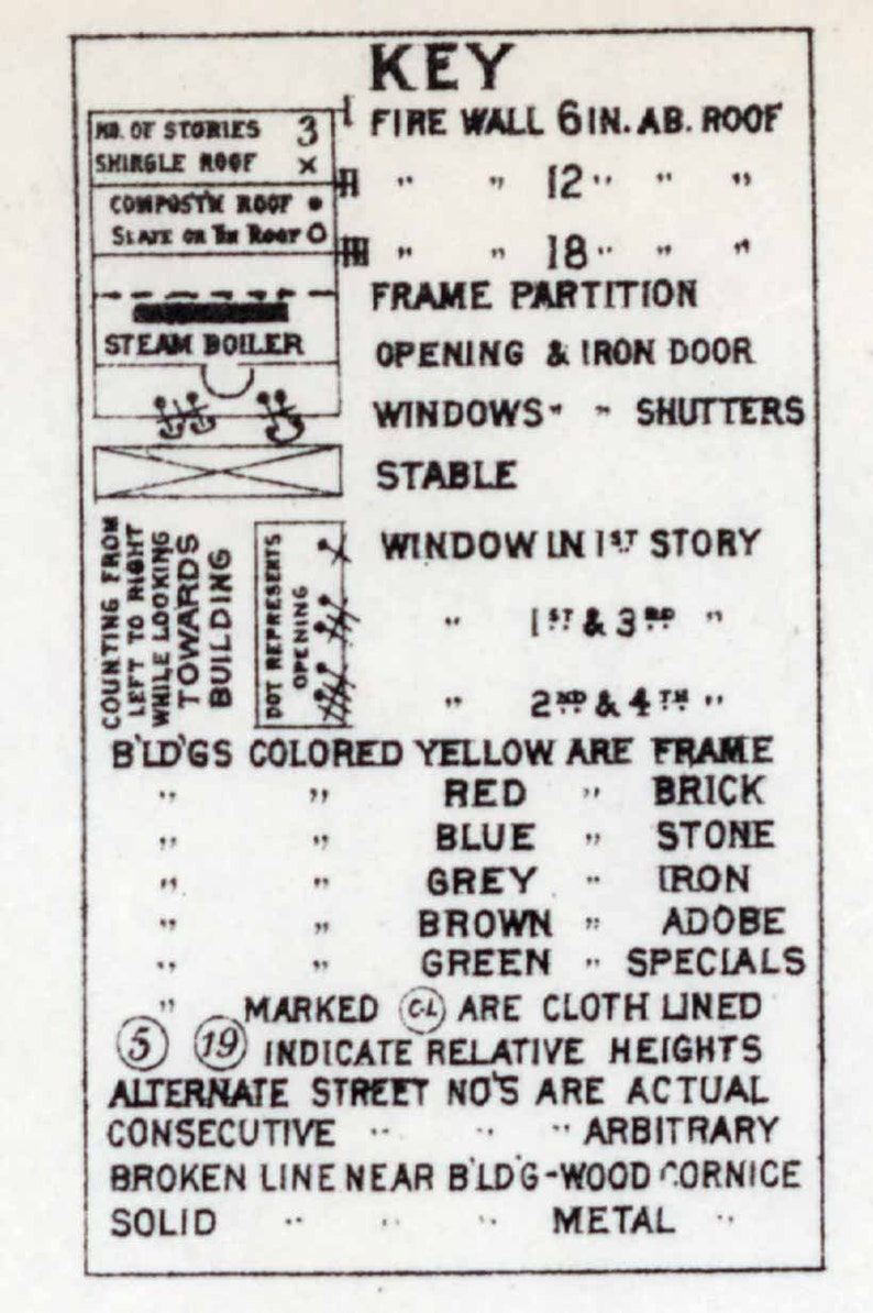 1898 Town Map of Lititz Lancaster County Pennsylvania | Etsy