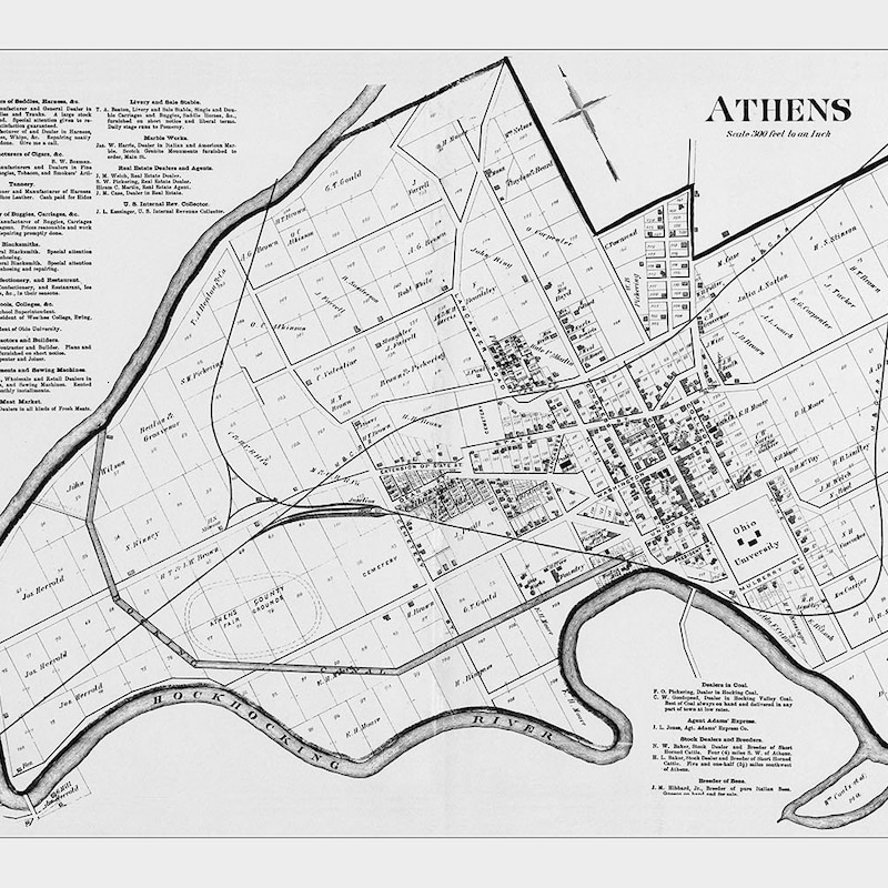 Athens Ohio - Etsy
