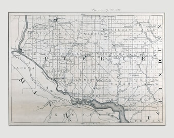 Fort Pierce Map, Ft Pierce Art, Fort Pierce Print, Fort Pierce FL ...