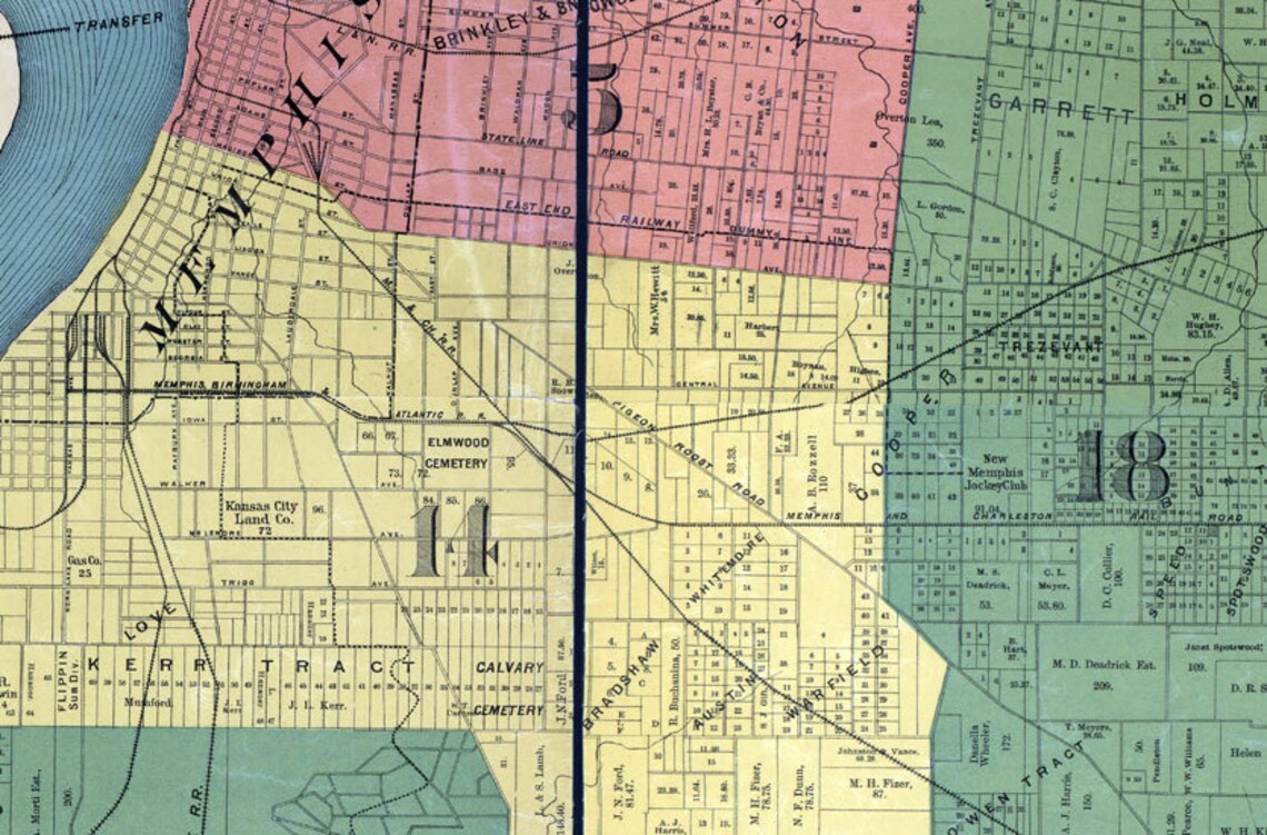 1888 Farm Line Map of Shelby County Tennessee Memphis - Etsy Ireland