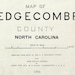 1905 Map of Edgecombe County North Carolina - Etsy