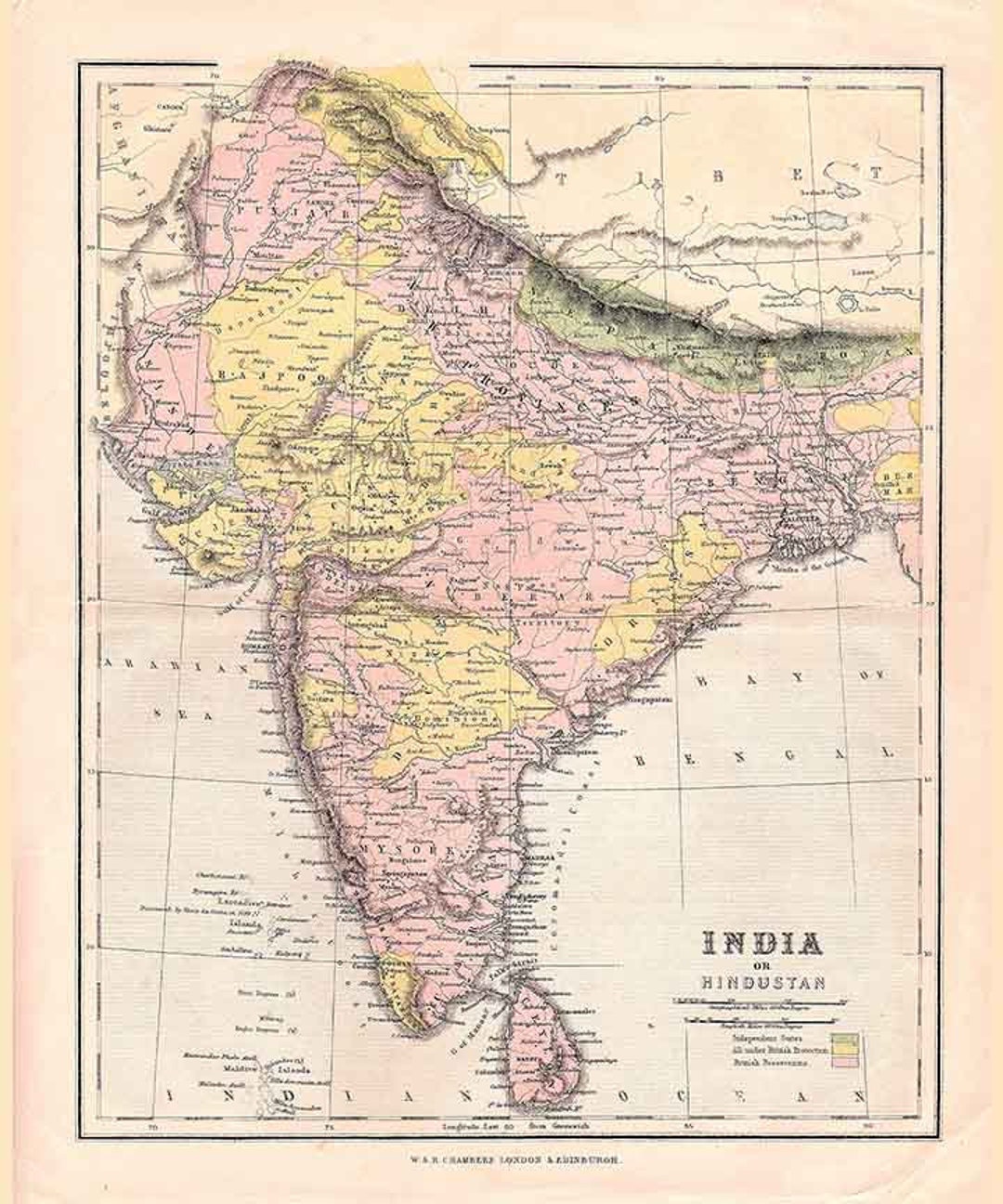 Hindustan Map