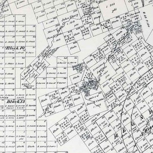 1877 Farm Line Map of Dimmit County Texas - Etsy