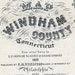 1856 Map of Windham County Connecticut - Etsy