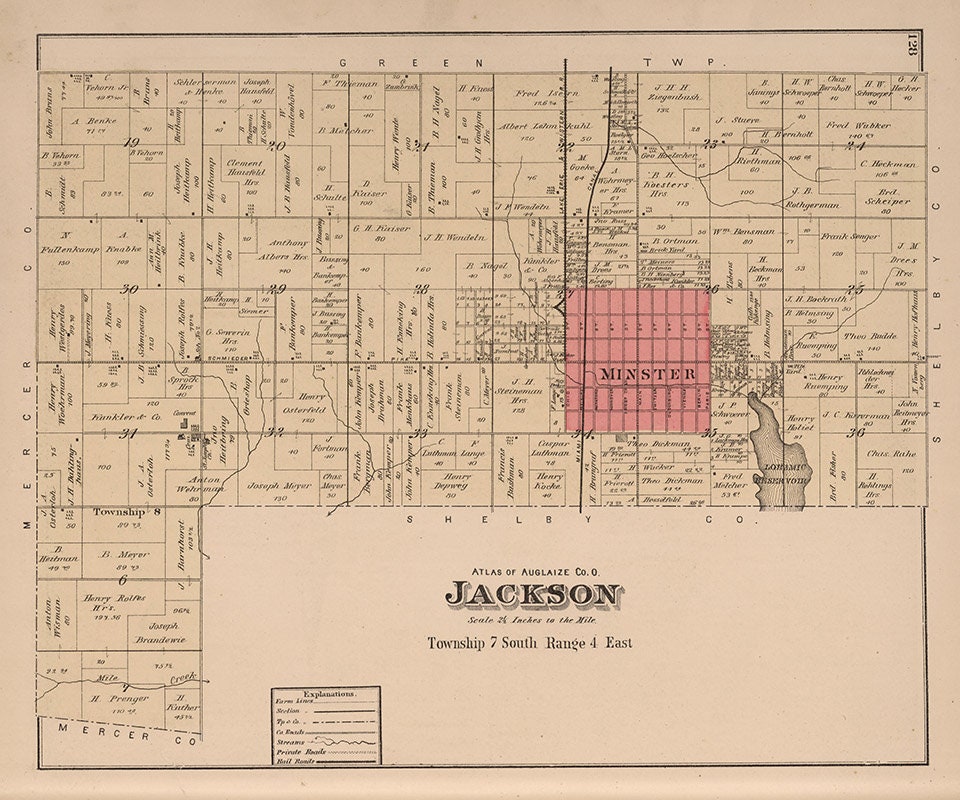 Jackson Township Ohio Map