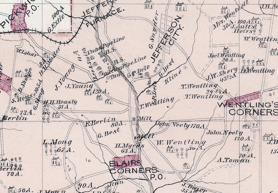 Beaver County Pa Township Map