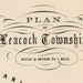 1864 Map of Leacock Township Lancaster County Pennsylvania - Etsy