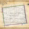 1886 Map of Battelle Township Monongalia County West Virginia - Etsy