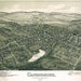 1897 Aerial Map of Canonsburg Washington County PA - Etsy