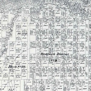 1879 Farm Line Map of Concho County Texas - Etsy