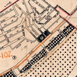 1946 Map of Donora Washington County Pennsylvania - Etsy