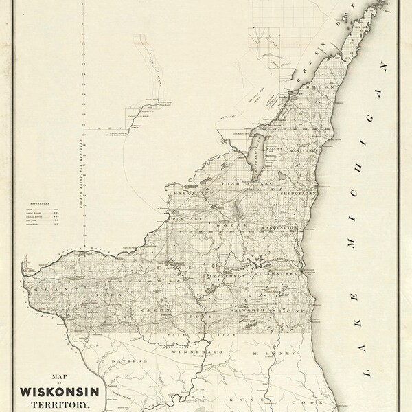 Door County Map Svg - Etsy