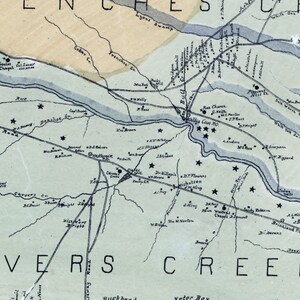 1885 Map of Bladen County North Carolina - Etsy