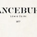 1877 Town Map of Vanceburg Lewis County Kentucky - Etsy