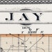 1876 Map of Jay County Indiana - Etsy