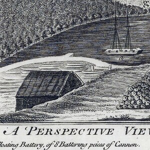18th Century Map of Lake George - Etsy