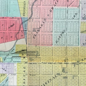 1901 Map of Belleville St Clair County Illinois - Etsy