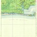 1938 Topo Map of Mary Esther Quadrangle Fort Walton Beach Florida - Etsy