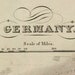 1849 Map of Germany - Etsy