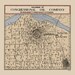 1920 Oil Field Map of Burkburnett Texas - Etsy