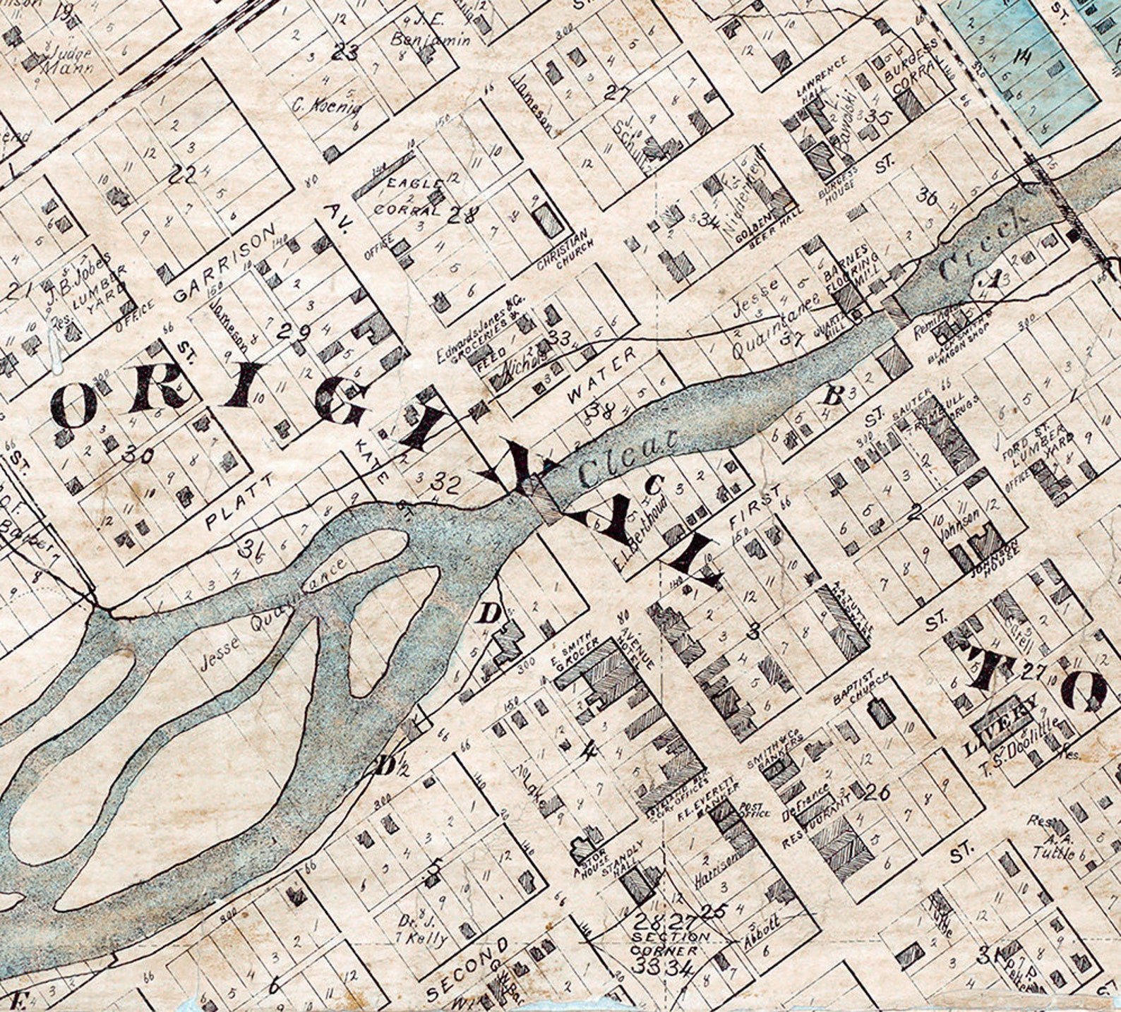 1878 Map of Golden Colorado - Etsy