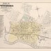 1871 Map of Pottstown Montgomery County Pennsylvania - Etsy
