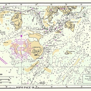 1996 Nautical Chart Map of Cedar Keys Florida Gulf of Mexico - Etsy Canada