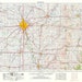 1955 Topo Map of Wichita Kansas El Dorado - Etsy