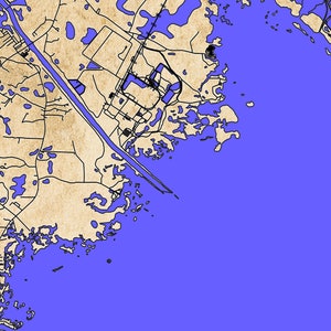 2024 Map of Lake Moultrie South Carolina - Etsy