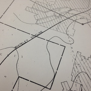 1988 Robena Coal Mine General Plan Map Reproduction Greene County Pa - Etsy
