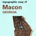 1978 Topo Map of Macon Georgia Quadrangle - Etsy