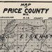 1914 Farm Line Map of Price County Wisconsin - Etsy