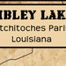2024 Map of Sibley Lake Natchitoches Parish Louisiana - Etsy