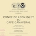 2011 Nautical Map of Ponce De Leon Inlet to Cape Canaveral - Etsy