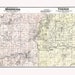 1873 Map of Mukwonago and Vernon Township Waukesha County Wisconsin - Etsy