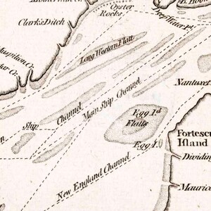 1776 Map of Delaware Bay and River - Etsy