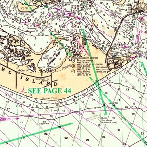 1996 Nautical Chart Map of Sanibel Island Florida Region - Etsy