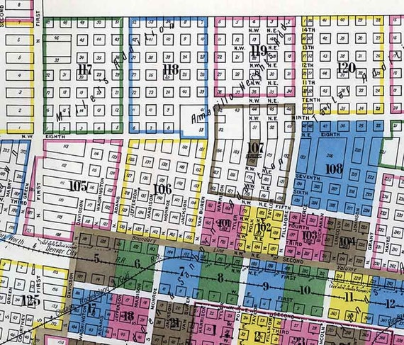 Potter County Texas Map RECEIVtSiijp 10024 0018