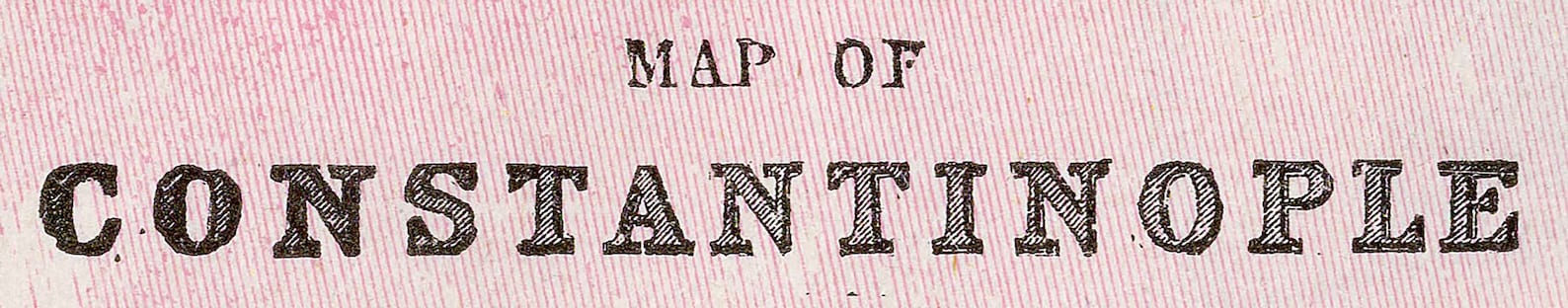 1900 Map of Constantinople Scutari the Golden Horn - Etsy